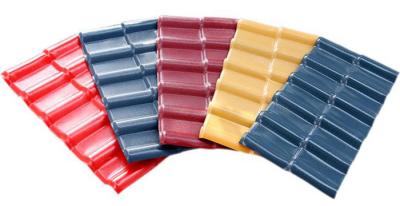 China telhas de telhado impermeáveis da resistência de impacto de ASA Synthetic Resin Roof Sheet da onda de 160mm for sale