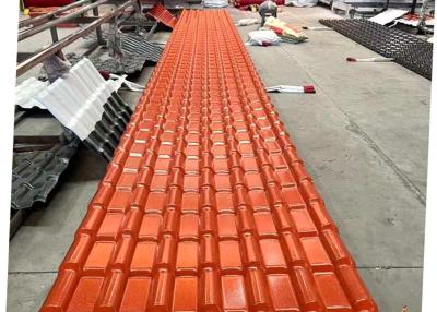 Cina le mattonelle di tetto della resina sintetica di spessore di 2.5mm hanno impresso ASA Roofing Sheets in vendita