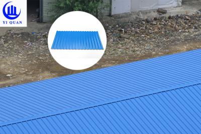 Cina Il PVC ondulato dell'isolamento termico ha ricoperto le assicelle di plastica del tetto per l'officina in vendita