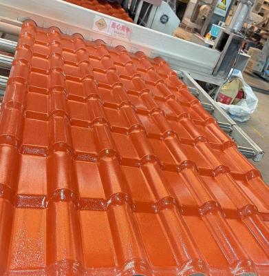 Cina Tegola in resina sintetica ASA spessore 3,0 mm per uso residenziale in vendita