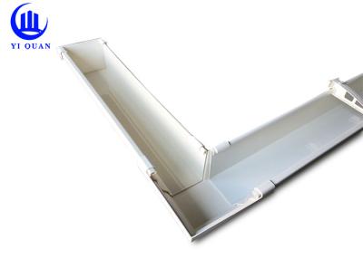 China Unleakable 3m Legth PVC Rain Water Gutter For Villa Park Heat Insulation for sale