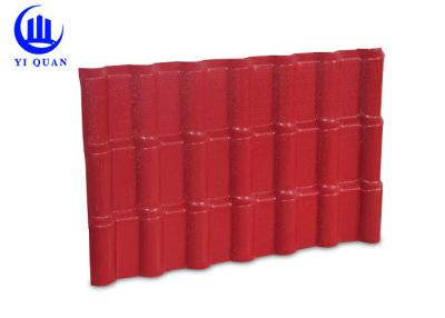 Cina Spessore spagnolo composito di ASA Synthetic Resin Roof Tile 3.0MM di stile di strato multiplo in vendita