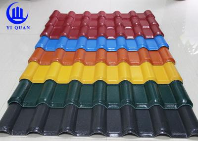 Cina Mattonelle di tetto impermeabili infrangibili della resina sintetica con ASA Coating in vendita