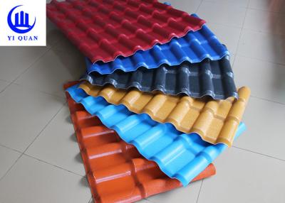 Cina Anti corrosione ASA Synthetic Resin Roof Tiles 1050 millimetri di stile di larghezza in vendita