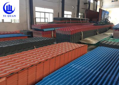 Cina Strato coprente di plastica ondulato Asa Synthetic Resin Roof Tile in vendita