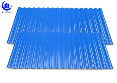 China Fire Prevention PVC corrugated acrylic roof panels Tiles In Dubai Color Fades for sale