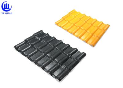 Cina La portata di Asa Coated Pvc Resin Long 30 anni di vita di tempo di strato del tetto, PVC ha ondulato coprire gli strati in vendita