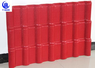 China Asa Synthetic Resin Roof Tile, Spaanse het Dakwerkbladen van Pvc van de Bamboegolf Te koop