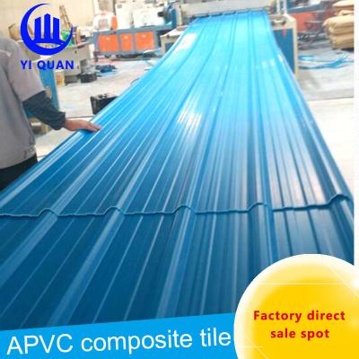 Cina Mattonelle di tetto lunghe del PVC della portata 210mm di verde di BS4203 ASTM in vendita