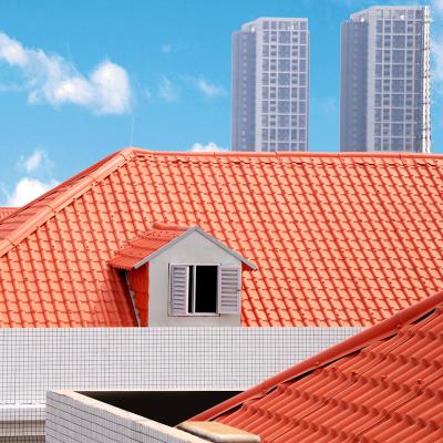 China ASA Kunstharz Dachziegel wasserdicht feuerhemmend B1 klassifiziert zu verkaufen