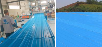 Cina Isolamento termico di plastica 1mm trapezoidale dello strato del tetto in vendita
