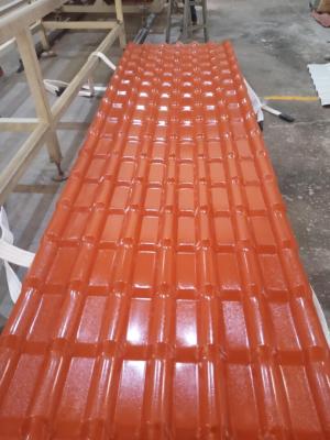 China Anti UVasa coated pvc spanish type 2.5mm Dakblad Te koop