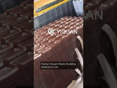 spanish 960mm width upvc roof tile pvc roof sheet for residential