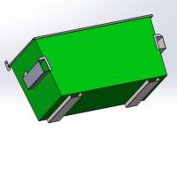 China Front Load Trash Container for Commercial Use for sale