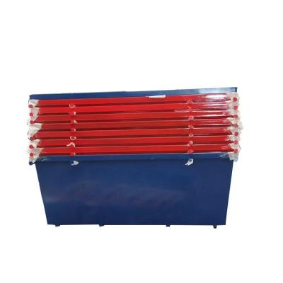 China OEM Waste Management Metal Skip Heavy Duty Outdoor Waste Bin For Recycling for sale
