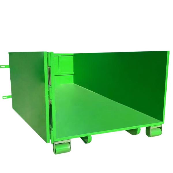 Quality Roro Bin Hook Lift Bin Reinforced Cor Ten Steel For Agriculture Demolition for sale