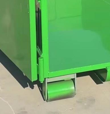 Cina Contenitore elevatore a gancio certificato CE Euro-Spec Affitto cassonetti per la gestione dei rifiuti industriali in vendita