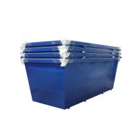 China Heavy Duty Large Hooklift Skip Bin With Door Customizable for sale