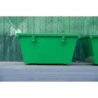 China Heavy Duty Large Hooklift Skip Bin With Door Customizable for sale