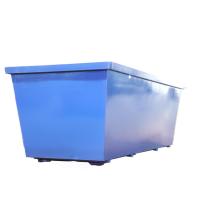 China Heavy Duty Large Hooklift Skip Bin With Door Customizable for sale