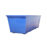 China Construction Waste Disposal Trailer Skip Bin for sale