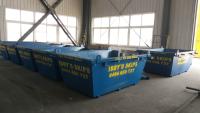 China Construction Waste Disposal Trailer Skip Bin for sale