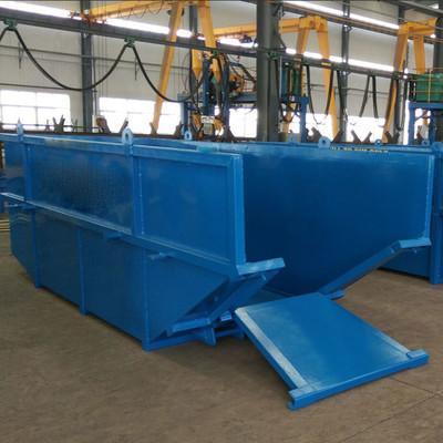 China Large Heavy Duty Skip Bin With Customizable Door Styles Hook Lift Skip for sale