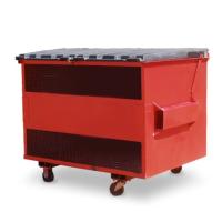 China 20 Yard Waste Open Top Skip Bin For Construction Waste Collection for sale
