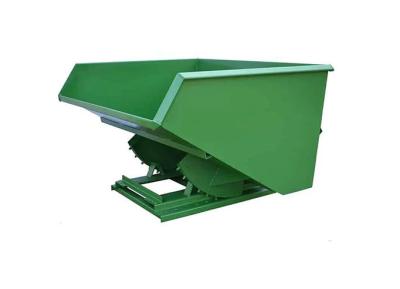 중국 6 야드 가벼운 철강 폐기물 자체 덤핑 호퍼 포크 픽트 높은 내구성 판매용