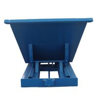 China Standard Quick Release Steel Dumping 2 Cubic Yard Hopper for sale