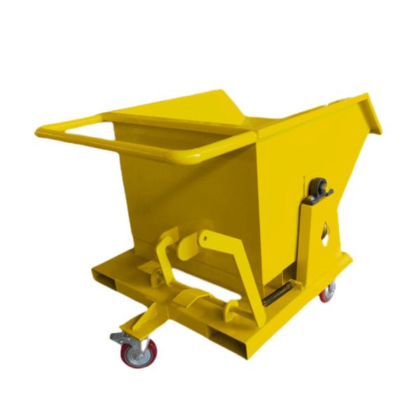 Quality Mobile Self Tipping Hopper For Construction Mining Waste Management for sale