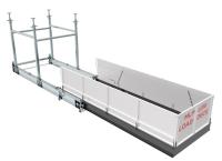 China Cantilever Crane Loading Platform Max. Load Capacity 5 Ton Width 2.2m - 4.2m for sale