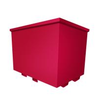 China High Loading Efficiency Garbage Skip Bin For Compressed Garbage Truck Customized Color for sale