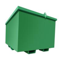 China High Loading Efficiency Garbage Skip Bin For Compressed Garbage Truck Customized Color for sale