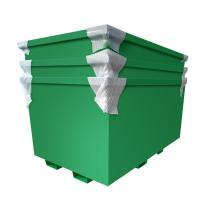 China High Loading Efficiency Garbage Skip Bin For Compressed Garbage Truck Customized Color for sale