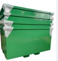 China High Loading Efficiency Garbage Skip Bin For Compressed Garbage Truck Customized Color for sale