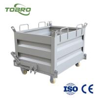China 1000L/H Industrial Trash Bin Container For Bottom Drop Bot Dumping Processing for sale