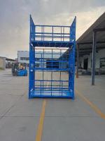 China Corrosion Resistant Pallet Metal Stack Racks With Wheels Customized for sale