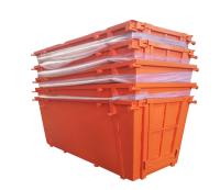 China Durable Stackable Skip Bins for Waste Management for sale