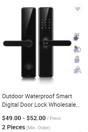 Glomarket Smart Home 8 Gang Wall Switch US Standard Tuya Voice APP Remote Control Wireless Wall Touch Light Switch