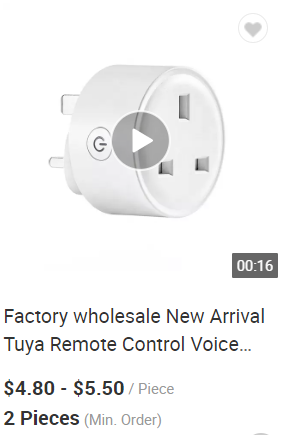 Glomarket Smart Home 8 Gang Wall Switch US Standard Tuya Voice APP Remote Control Wireless Wall Touch Light Switch