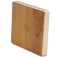 China Glomarket 1 Gang Zigbee Smart Switch Marble No Neutral Smart Wireless Touch Screen Wall Light Switch Bell for sale