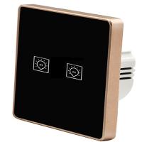 China Glomarket 2 Gang Zigbee High Quality Tuya Switch Controller No Neutral Smart Home System Switch Interruptores for sale
