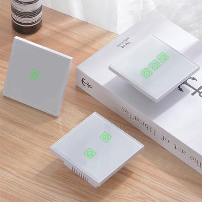 China Glomarket Zigbee Tuya Smart Lamp RF Switch Wireless Wall Touch Power Panel Light Switch Smart Home Appliances Te koop