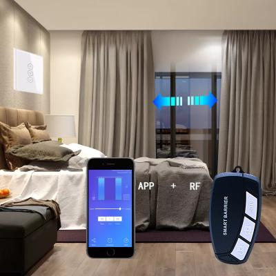 China Glomarket Tuya Zigbee Smart Touch Wall Curtains Switch Wireless With Alexa Google Switch Controller Smart Home Te koop