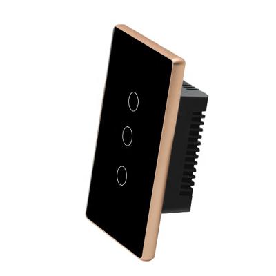 China Glomarket 1/2/3/4 Gang Wifi Smart Switch With Neutral Glass Panel Light Dimmer Interruptor Inteligente Switch For Home zu verkaufen