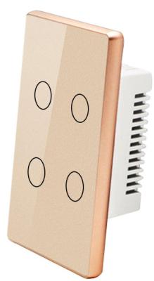 中国 Glomarket Wifi Tuya 1/2/3/4 Gang  Smart Switch No Neutral Smart Life App With Alexa Google Assistant Voice Control 販売のため