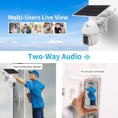 China Glomarket Tuya 4G US/AU Smart Camera Two Ways Voice Intercom  For Outdoor Ip Cctv Wireless Smart Security Camera System for sale