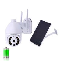 China Outdoor Night Vision Wifi Solar Powered Camera Battery Powered Wireless Security Camera for sale