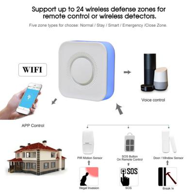 Cina Scassinatore senza fili del fuoco del sistema della sirena dell'allarme di sicurezza dello Smart Home di Glomarket WIFI Tuya in vendita